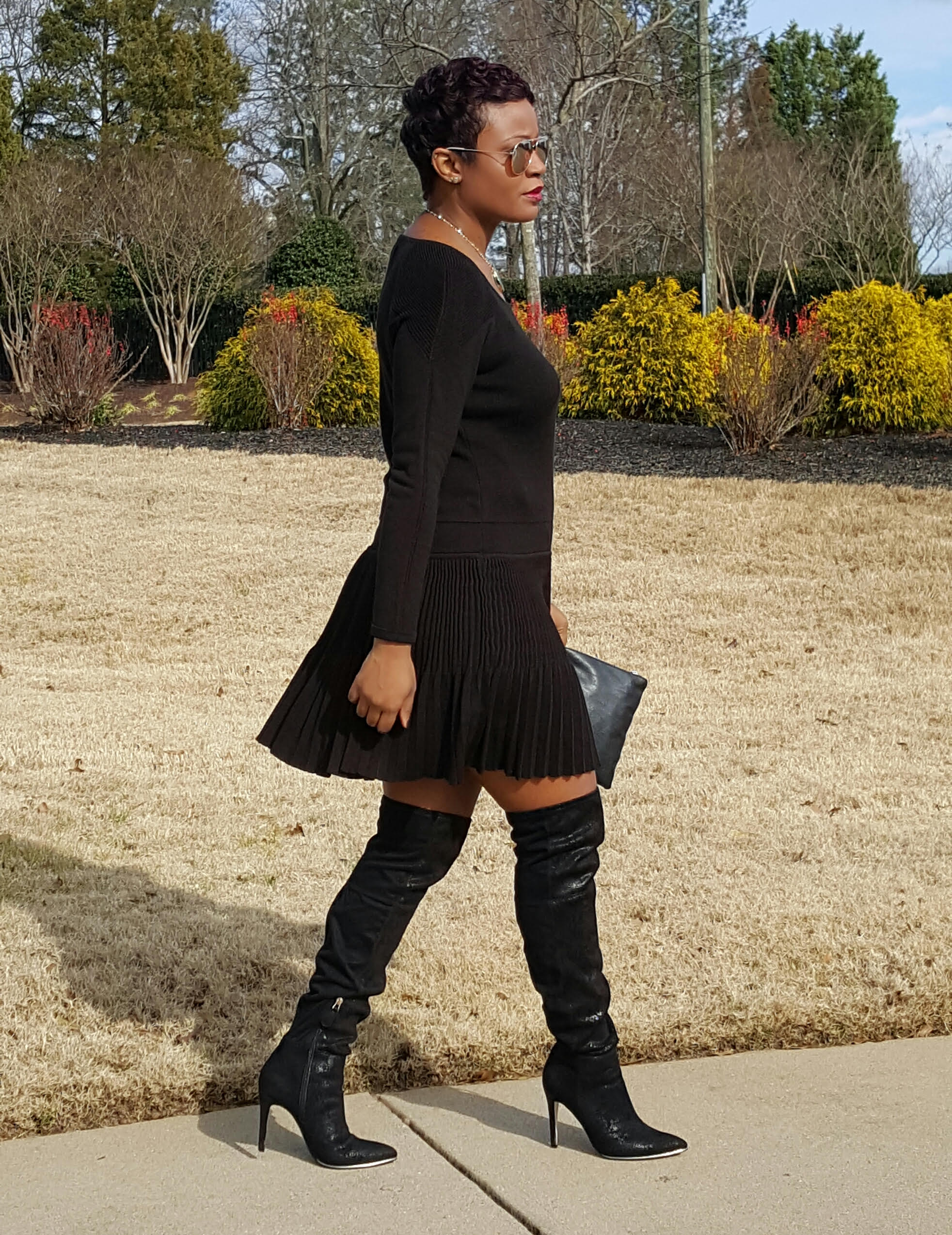 How Do You Wear It? Fall 2016's Thigh High Boots Trend - Fashion Bomb Daily