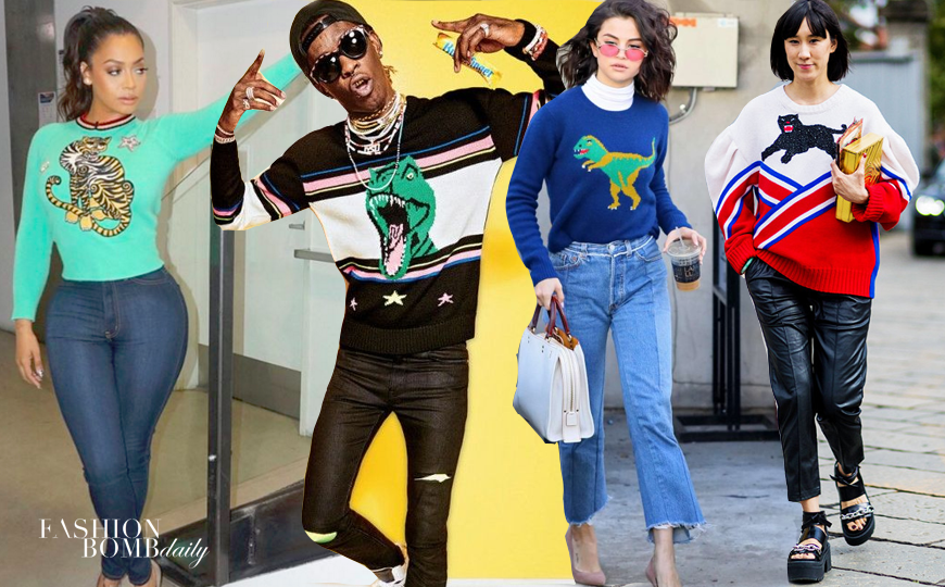 The Fab List: 15+ Times Celebs Rocked Critter Sweaters + How Do You ...