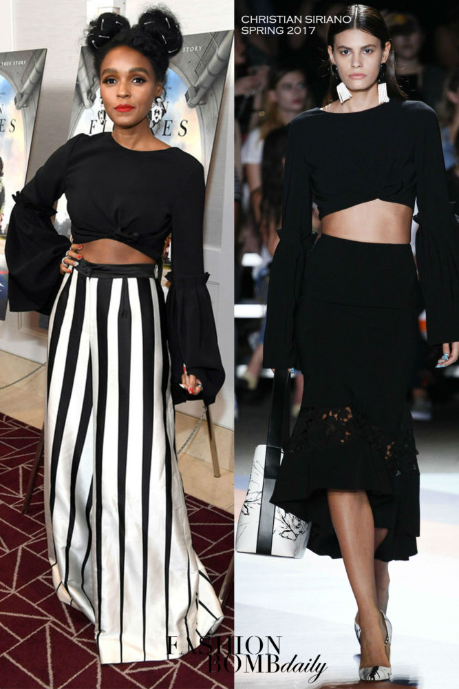 Hot! or Hmm... Janelle Monae's Hidden Figures West Hollywood Screening ...