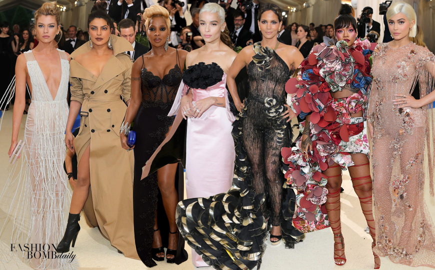 Top Ten Best Dressed Met Gala Looks: Rihanna in Comme des Garcons ...