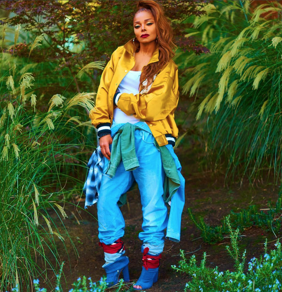 Splurge: Janet Jacket Looks Bomb in $1,495 Fear of God Satin Bomber ...