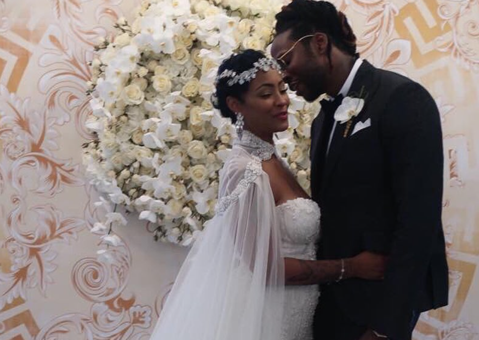 Fashion Bomb Weddings: 2 Chainz's Bride Kesha Ward Tied The Knot In ...