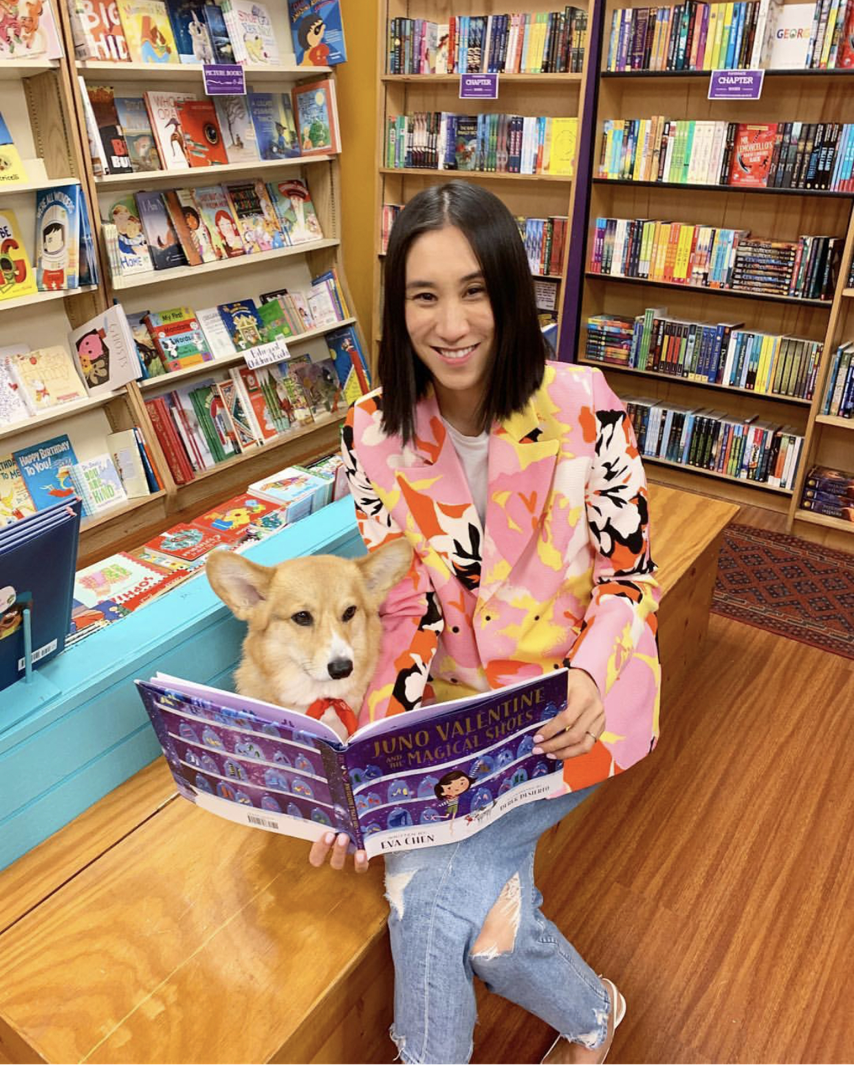 Eva Chen Signing Books and Slaying Looks - Fashion Bomb Daily