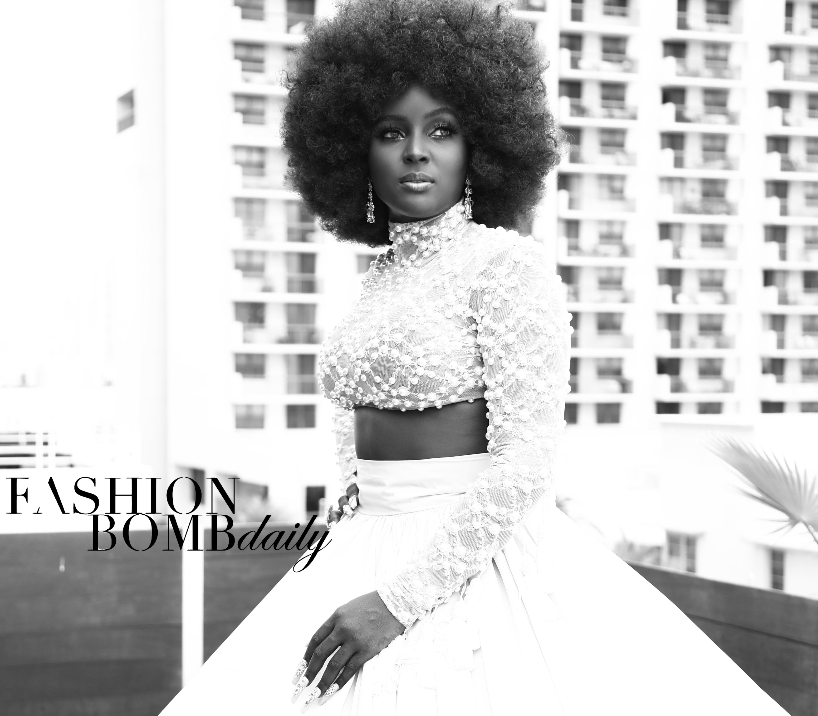 Fashion Bomb Daily Exclusive Editorial + Video: Amara la Negra by ...