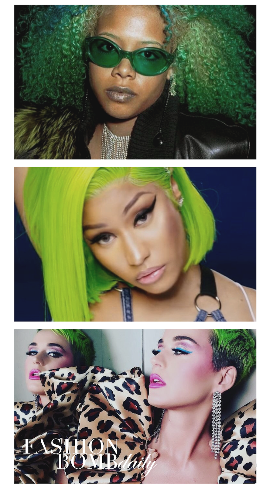 Green Hair Appreciation Post: Would You Rock Green Hair? - Fashion Bomb ...