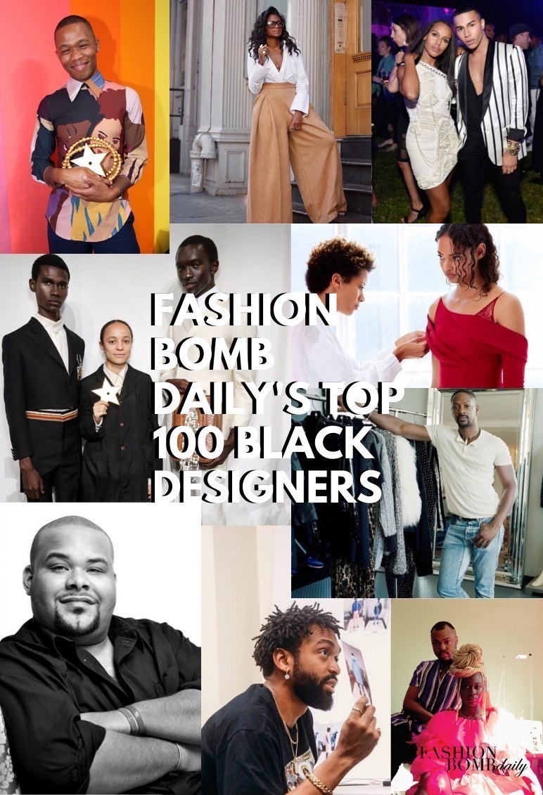 Fashion Bomb Daily's 2020 Definitive Guide to 100 + Black Designers ...