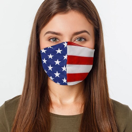 USA Flag Face Masks to Keep America Strong - Fashion Bomb Daily