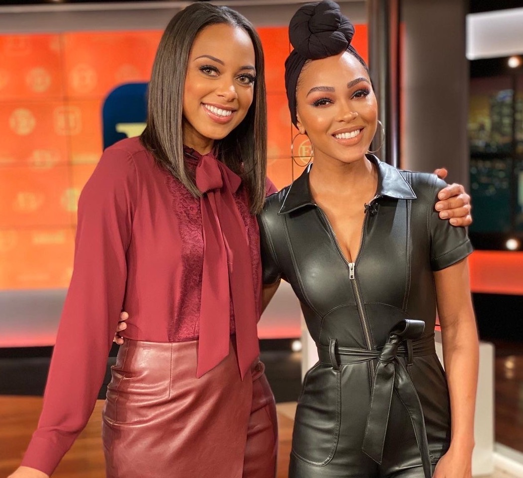 Wardrobe Inquiry: Meagan Good's Entertainment Tonight Alice + Olivia ...