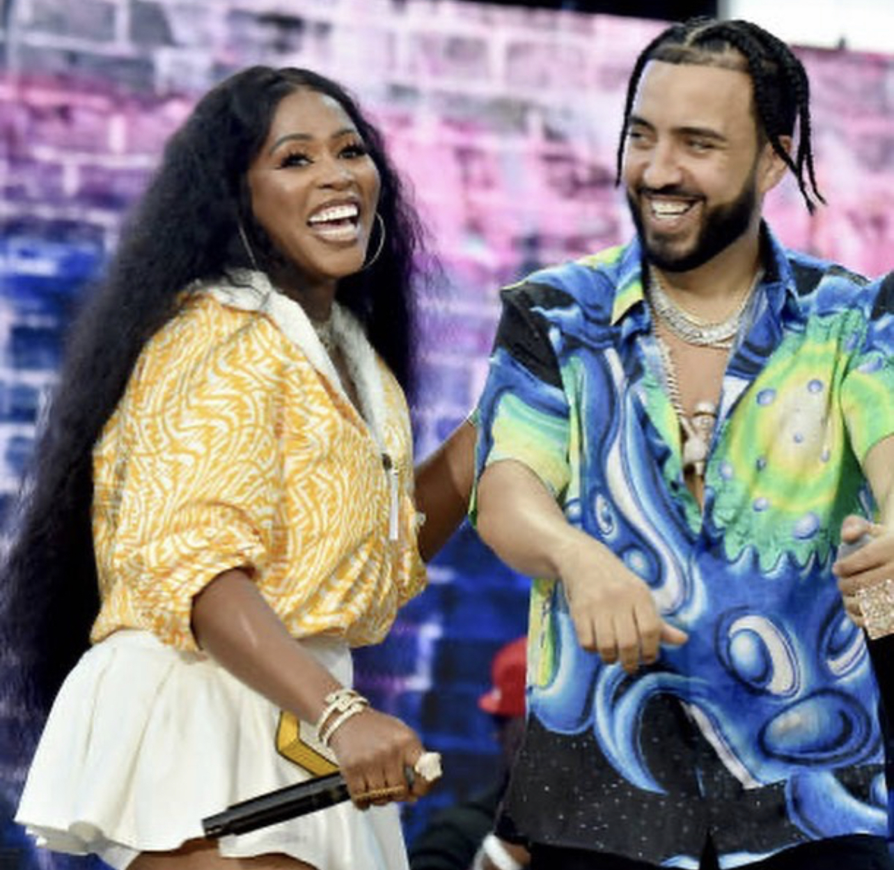 Remy Ma Performs at ‘We Love NYC’ Concert Wearing Fendi Yellow and ...