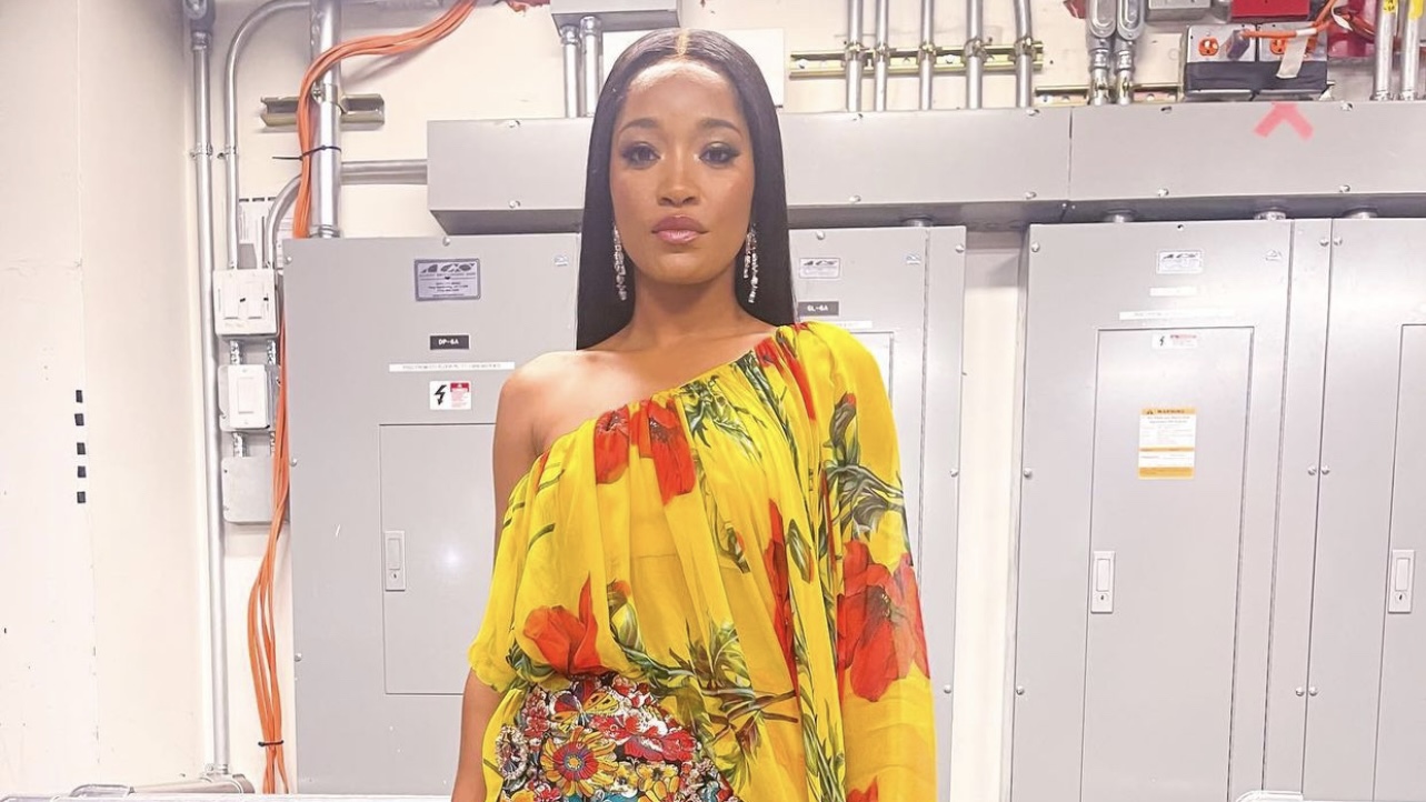 Keke Palmer Appears on ‘The Tonight Show’ With Jimmy Fallon Wearing ...