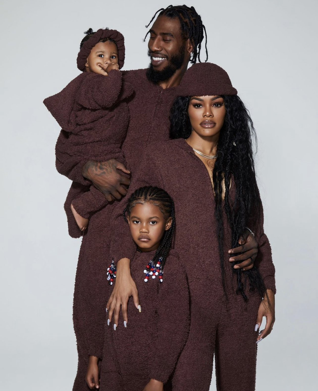 The Shumperts Star in the Latest SKIMS Campaign: Teyana Taylor, Iman ...