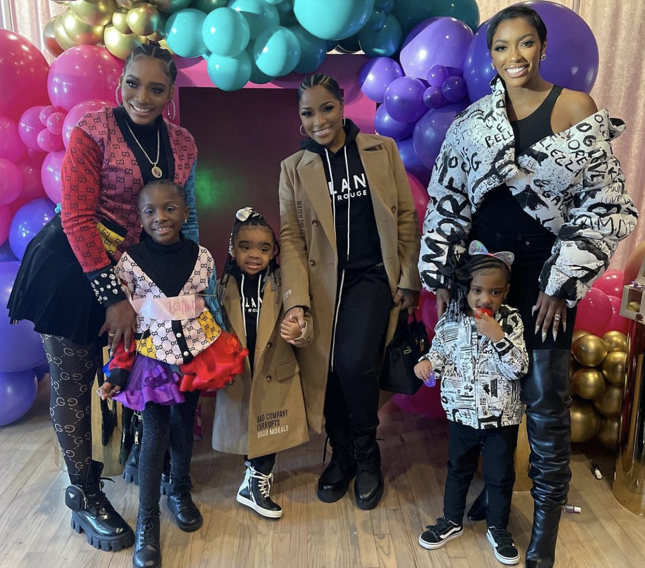 Yandy Smith, Toya Johnson, and Porsha Williams Have Mommy and Me ...