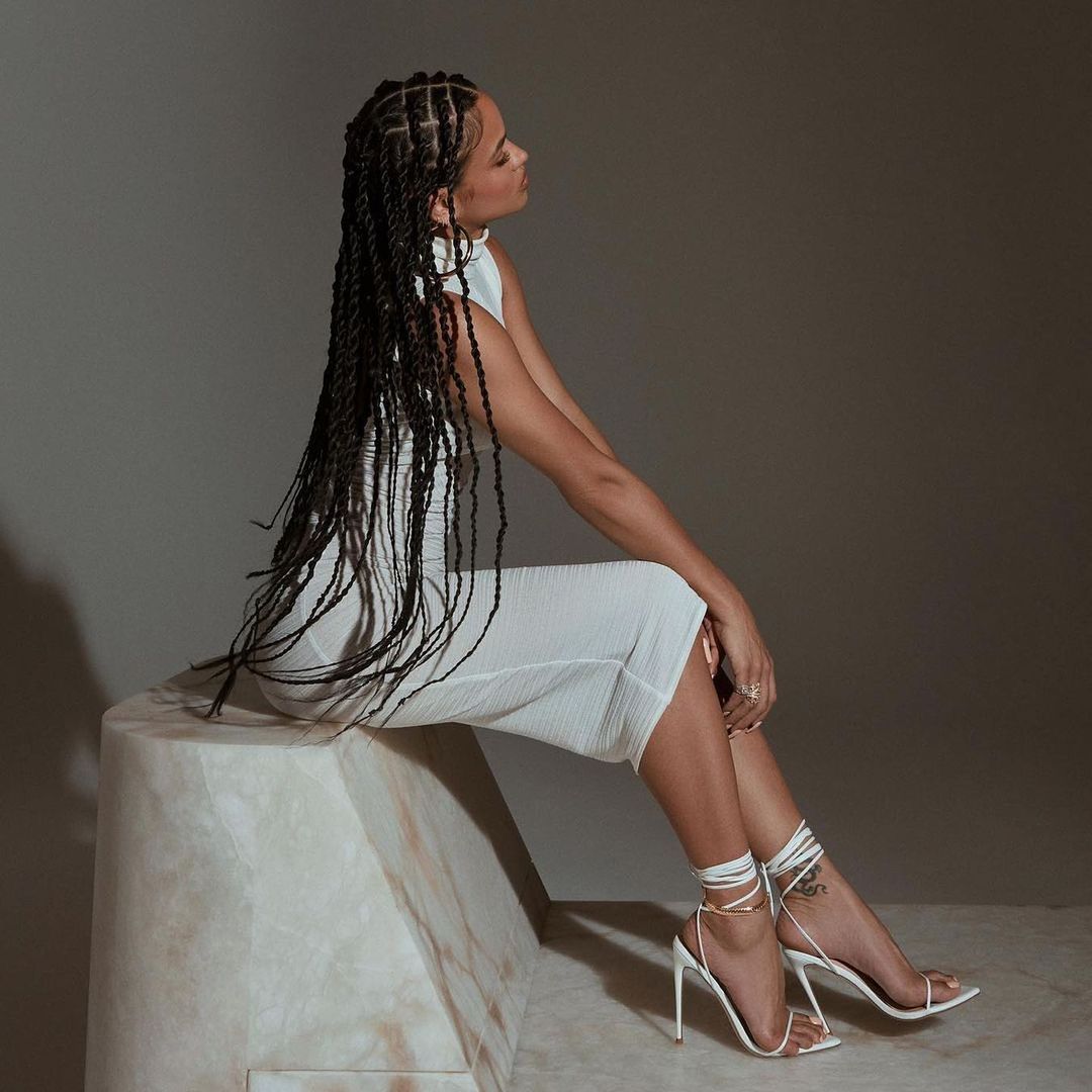 Texture Talk: 6 Different Ways to Style Your Braids for the Summer Time ...