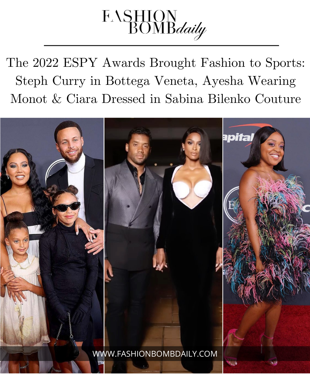 The 2022 ESPY Awards Brought Fashion to Sports: Our Favorite Looks ...