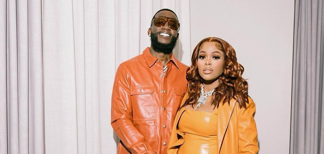 Keyshia Ka'oir and Gucci Mane Coordinate in Orange Leather Looks ...