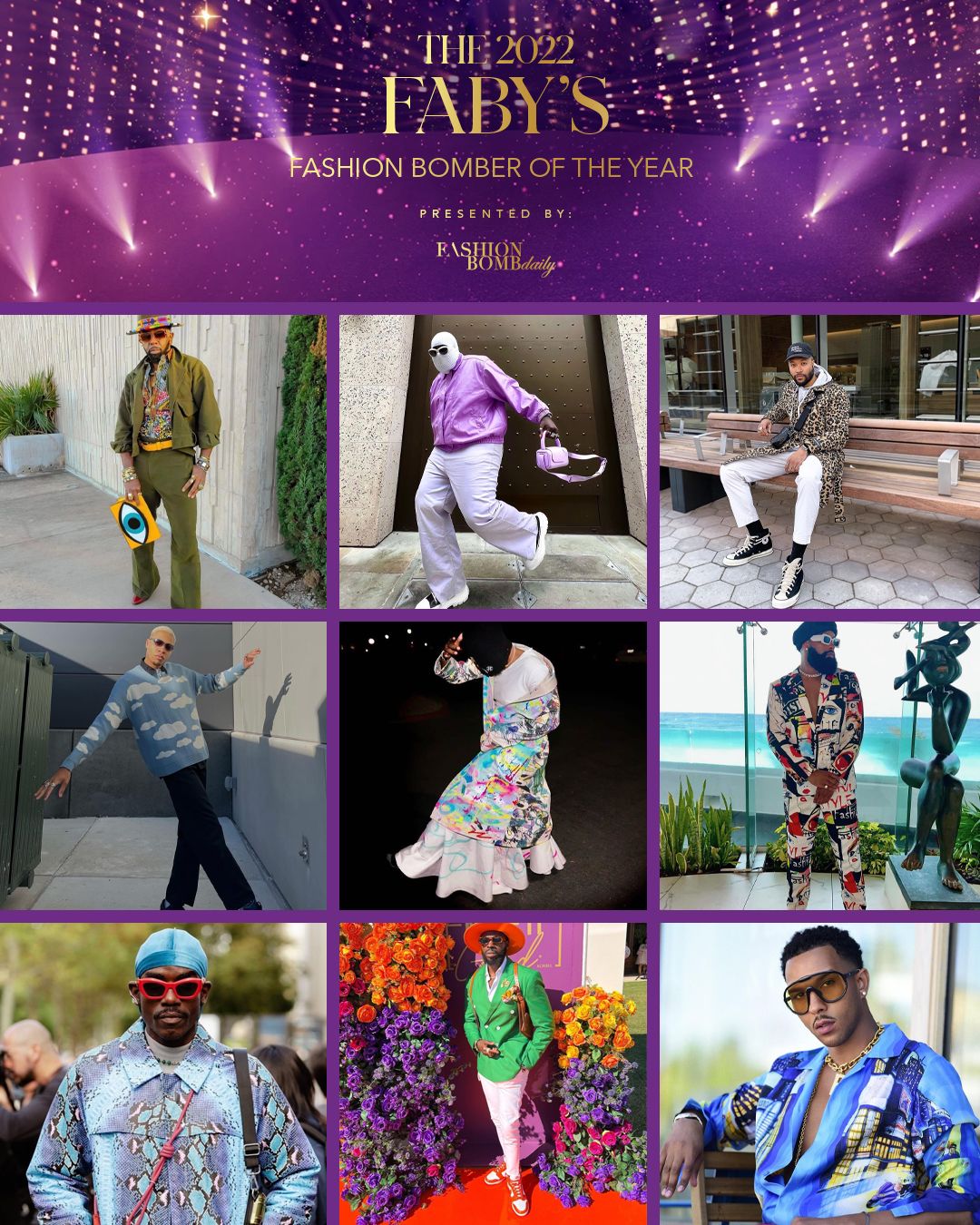 The Faby's Best of 2022: Fashion Bomber of the Year, Featuring Ryan ...