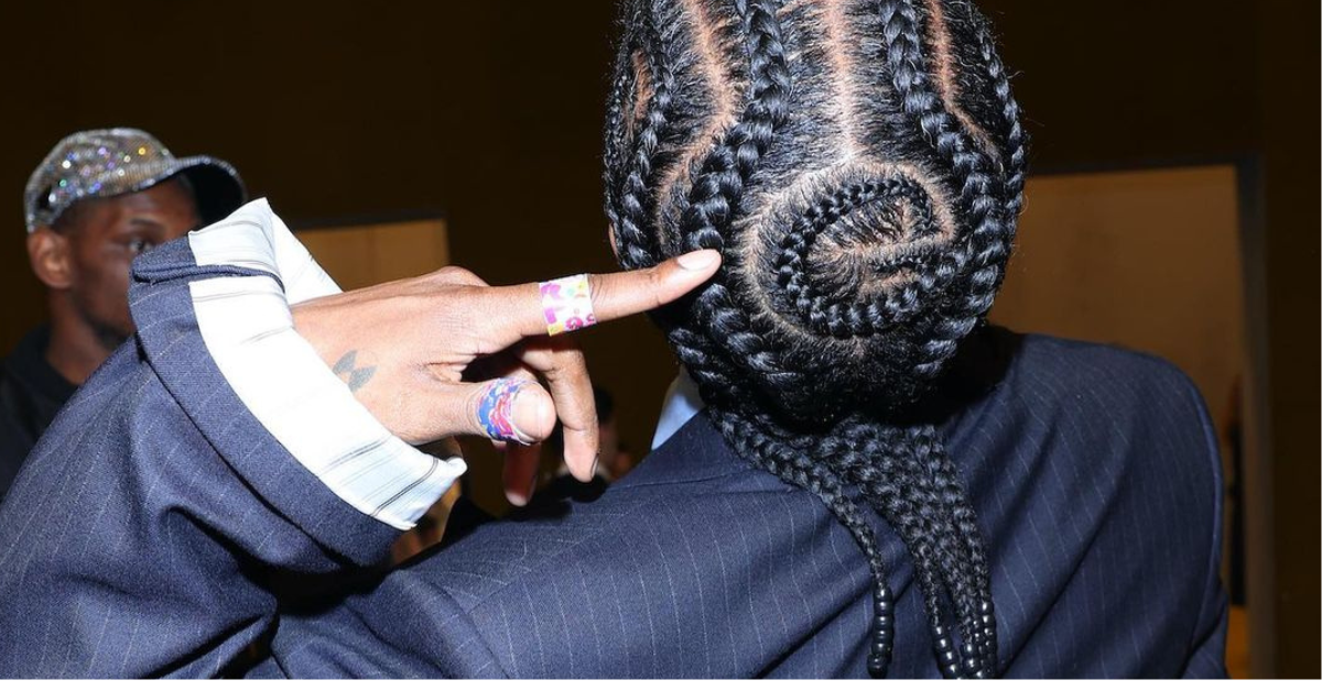 A$AP Rocky Wore Gucci Skirt Trousers and Custom Braids to the Brand's ...