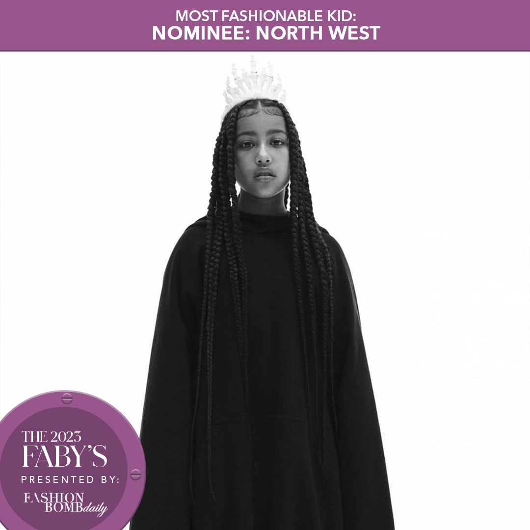 FABY'S 2023: Vote for Most Fashionable Kid Including North West, Junie ...