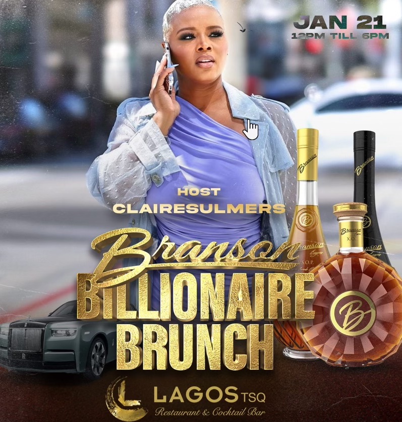Upcoming New York Events: Billionaire's Brunch at Lagos Times Square ...