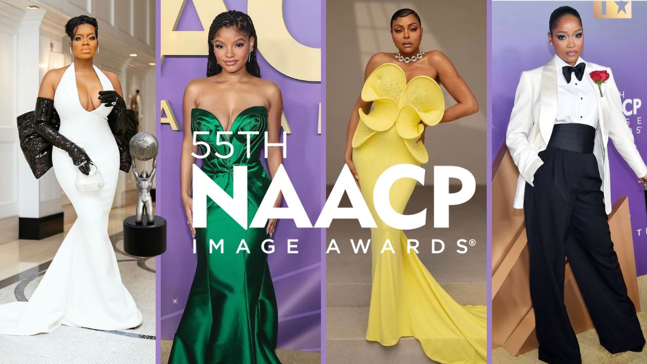On the Scene at the 55th NAACP Image Awards: Fantasia in Custom Monot ...