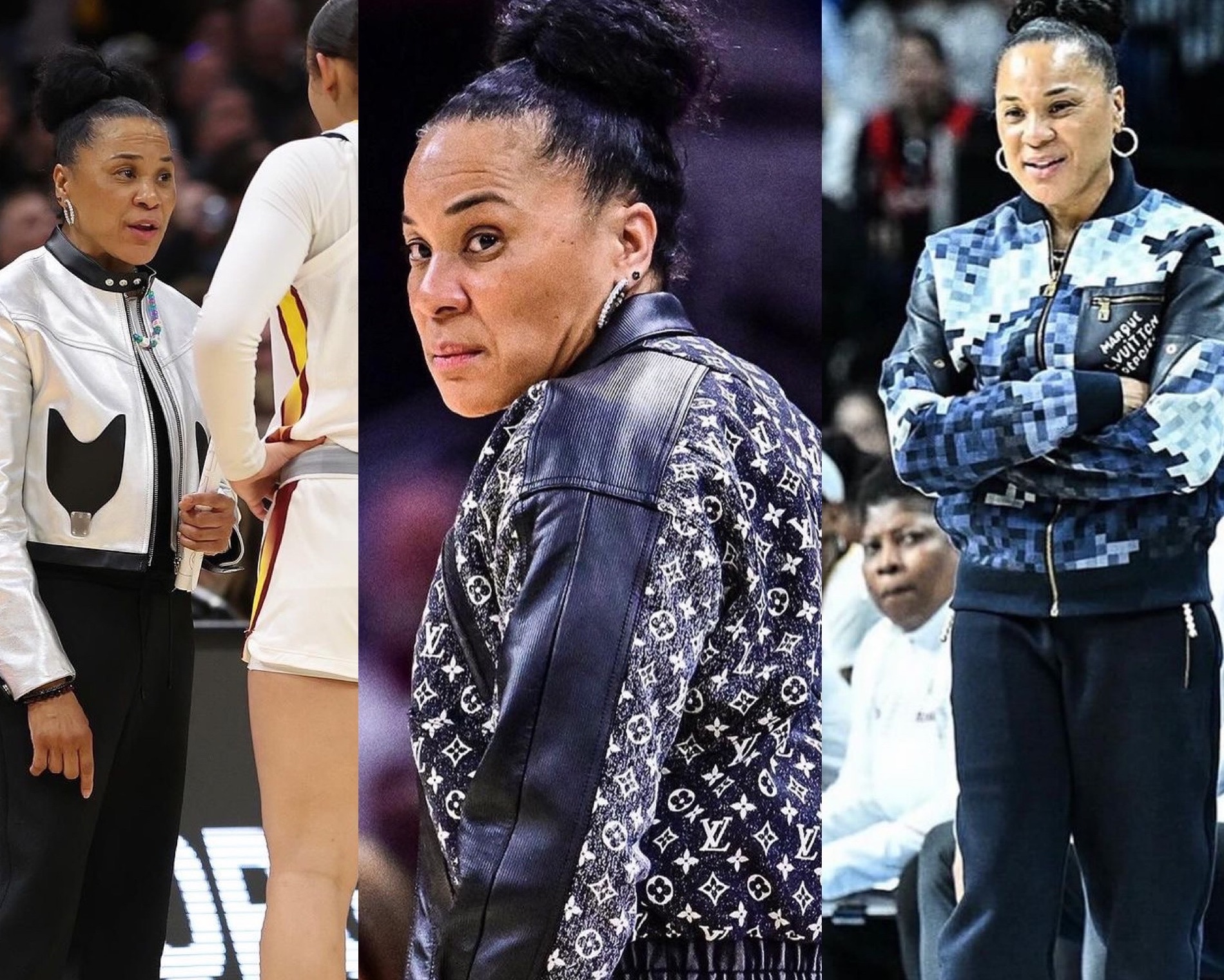 South Carolina Basketball Coach Louis Vuitton Dawn Staley Wins National ...