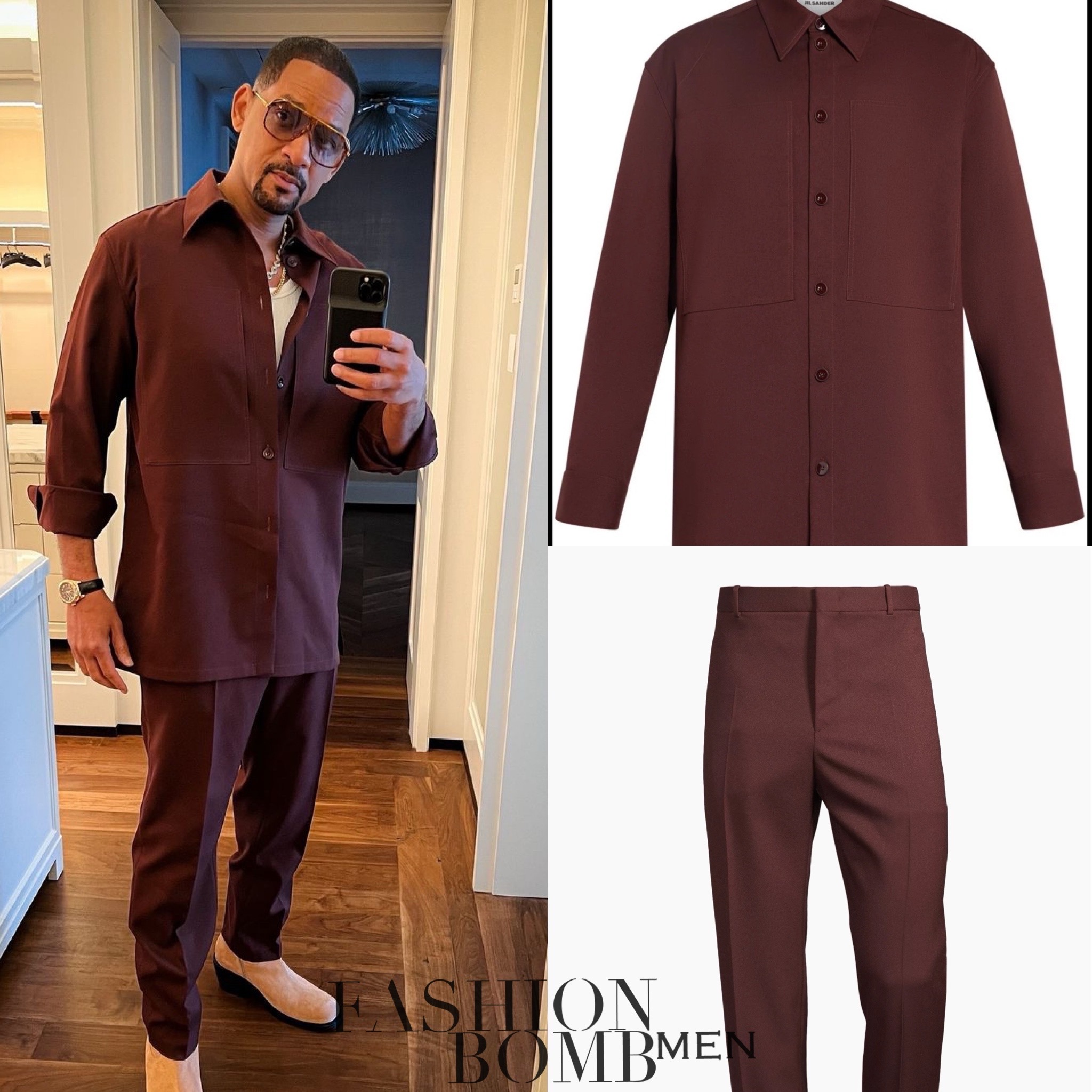 Will Smith Flaunts Bill Willy Style Promoting Bad Boys in Spain Wearing ...