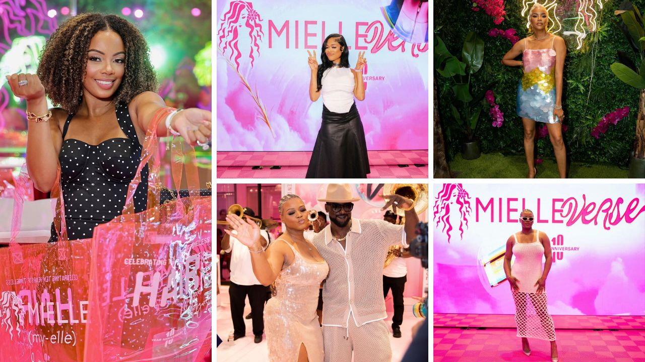 On the Scene at the Mielle Organics Essence Fest Booth : Lady London in ...