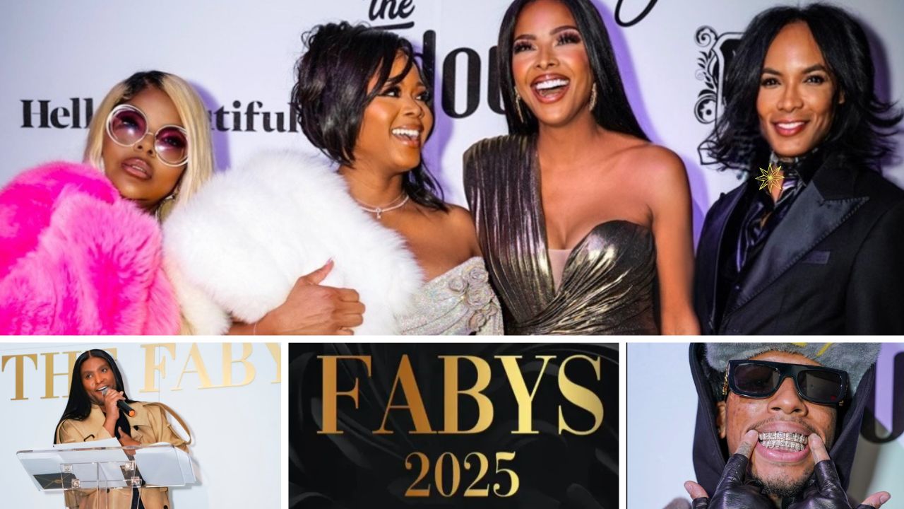 The 2025 FABY's Awards with Misa Hylton, Law Roach, NLE Choppa, Tamron ...