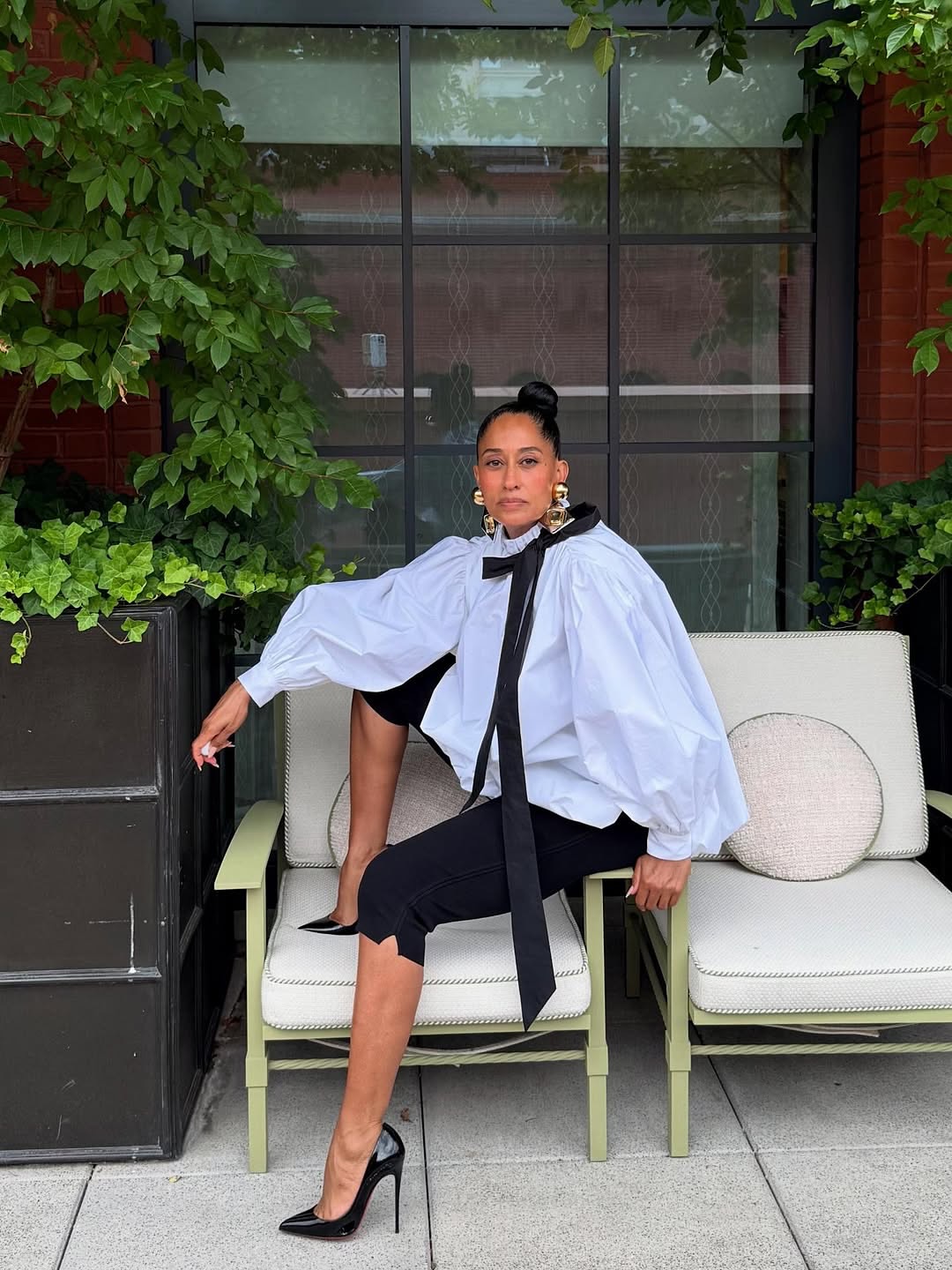 Tracee Ellis Ross Posed For the 'Gram in a Black and White Paloma Wool ...