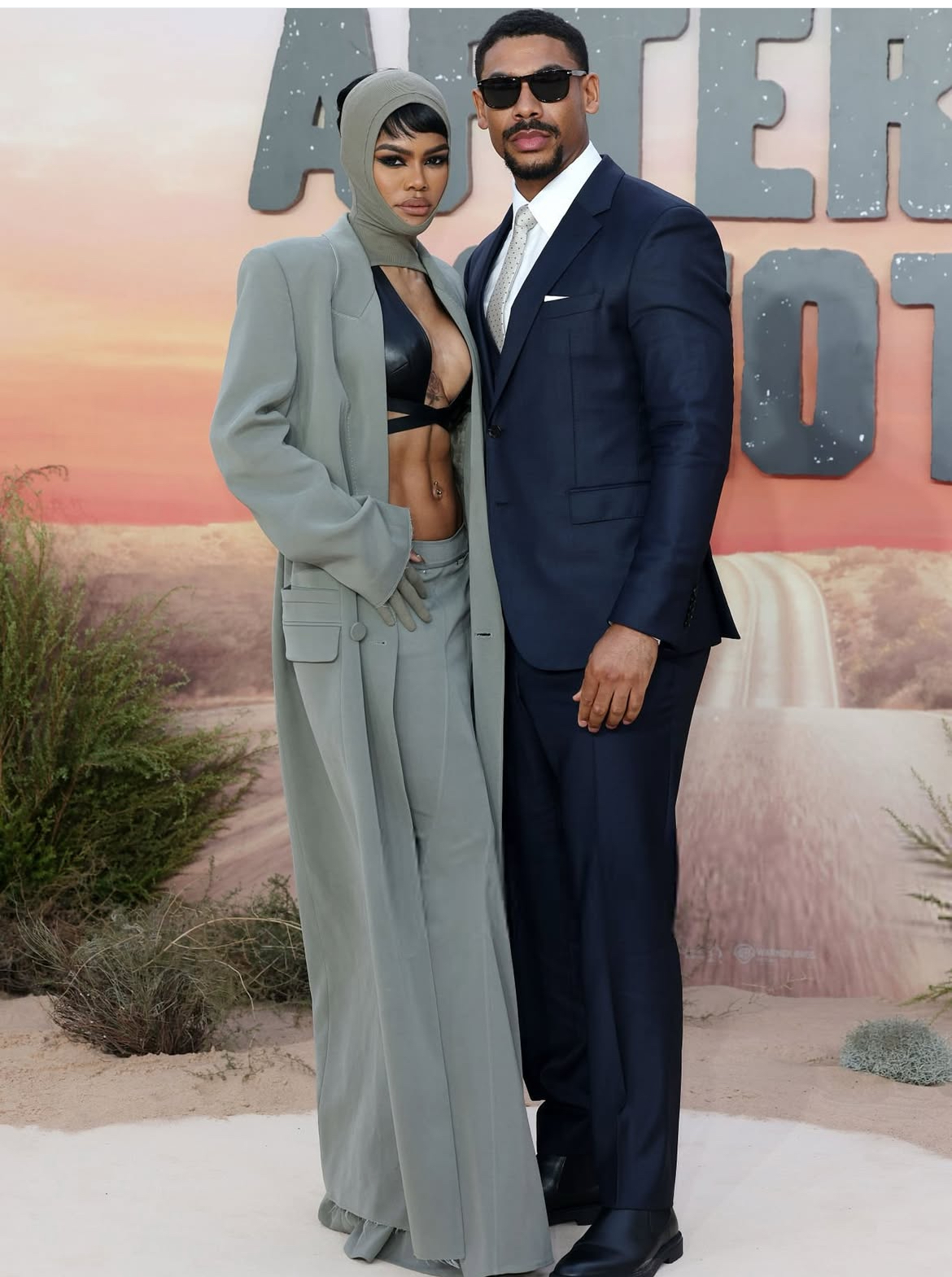 Fashion Bomb Couples: Teyana Taylor Stepped Out In a Oude Wagg SS25 RTW Look Alongside Aaron ...