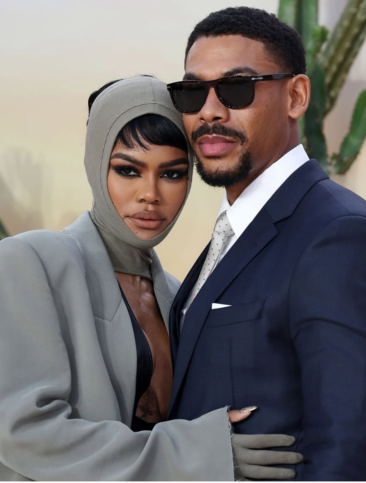 Fashion Bomb Couples: Teyana Taylor Stepped Out In a Oude Wagg SS25 RTW Look Alongside Aaron ...