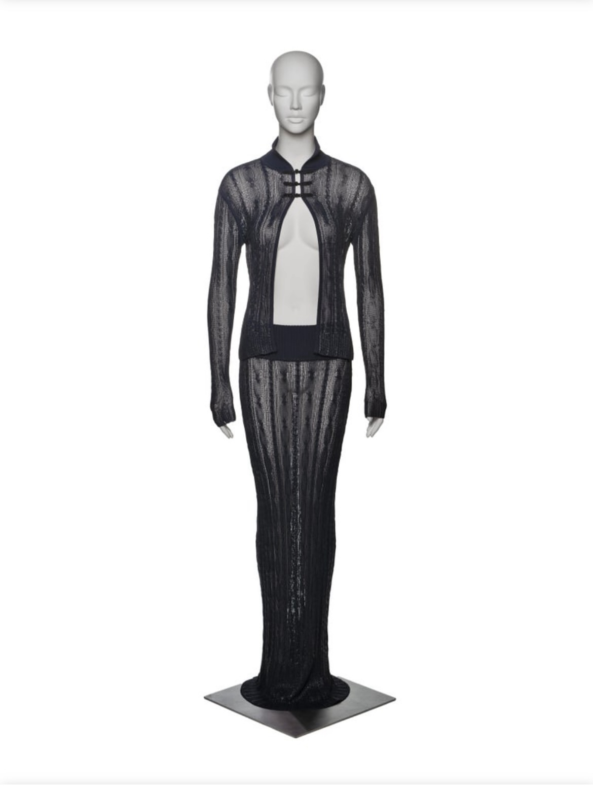 Kim Kardashian Stuns in a Midnight Blue Christian Dior SS99 by John ...