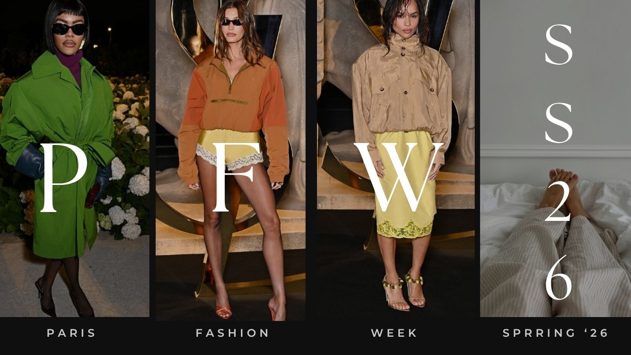 On the scene at the Saint Laurent SS26 Paris Fashion Week Show ...