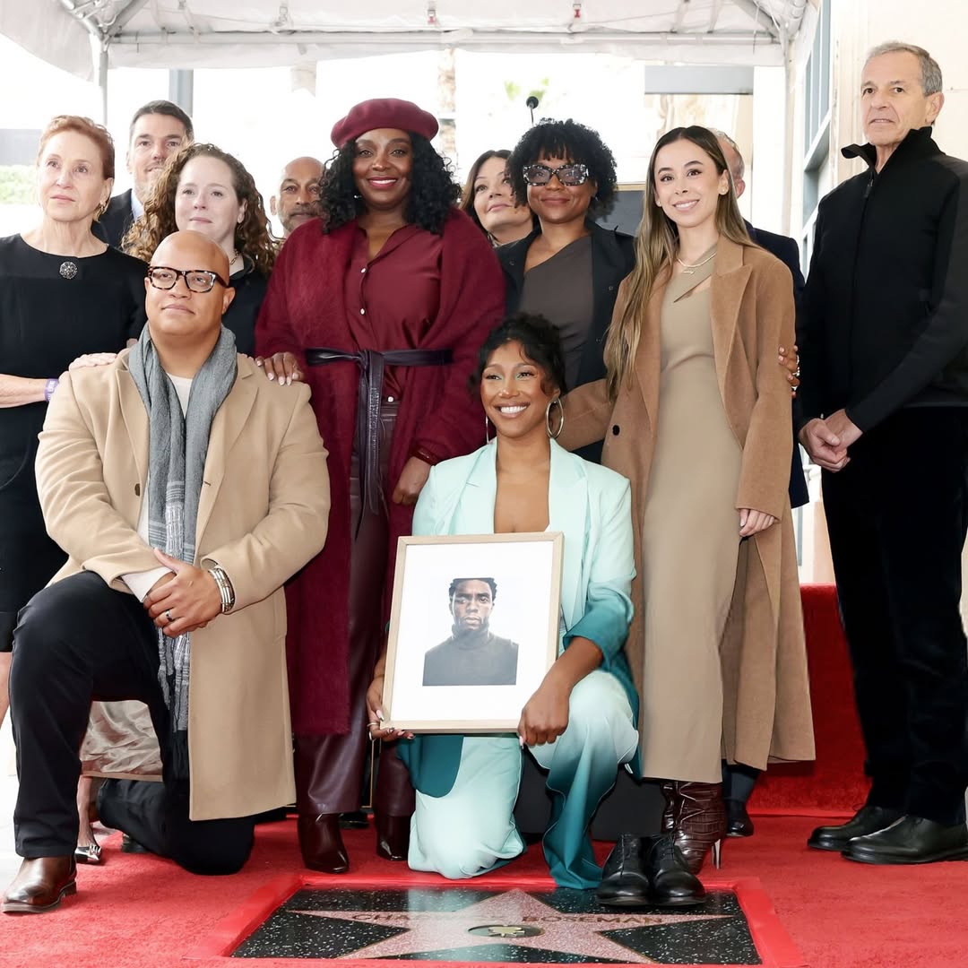 Chadwick Boseman Honored with Posthumous Hollywood Walk of Fame Star as ...