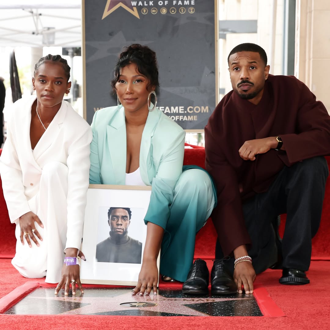 Chadwick Boseman Honored with Posthumous Hollywood Walk of Fame Star as ...