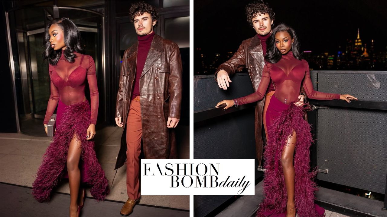 Fashion Bomb Couple: Olandria Carthen Coordinated with Beau Nicolas ...
