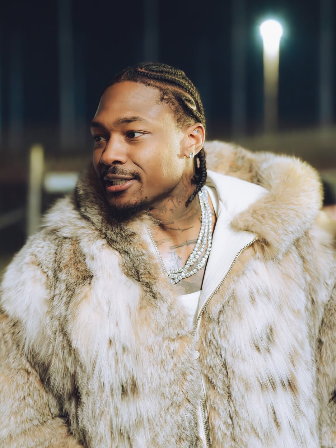 Cardi B and Stefon Diggs Step Out in Fur Coats After Sunday Night ...