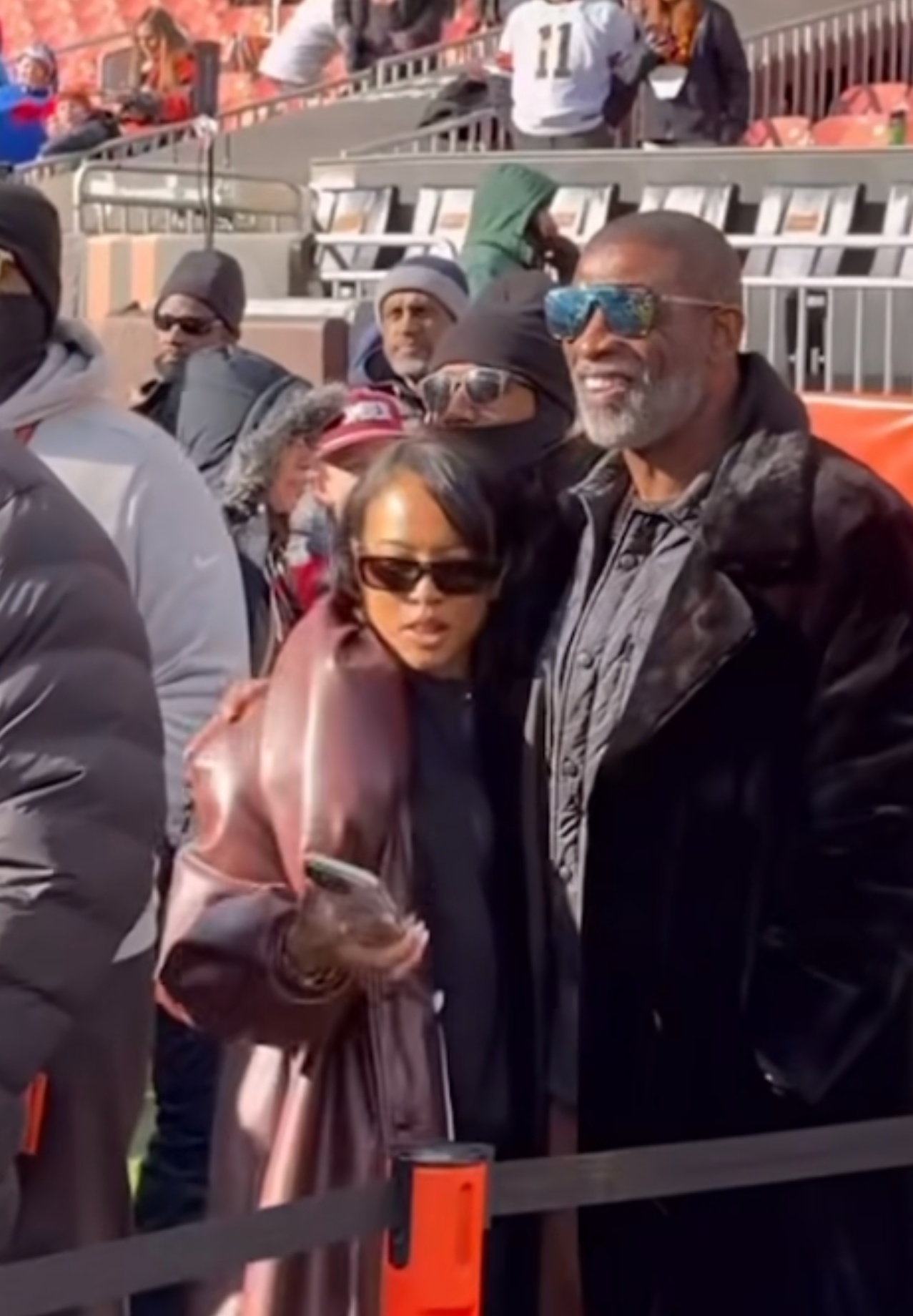 Karrueche Tran and Deion Sanders Support Shedeur Sanders, with ...