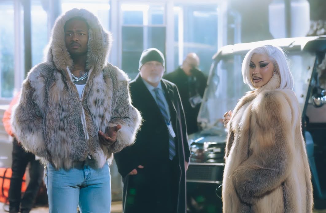 Cardi B and Stefon Diggs Step Out in Fur Coats After Sunday Night ...