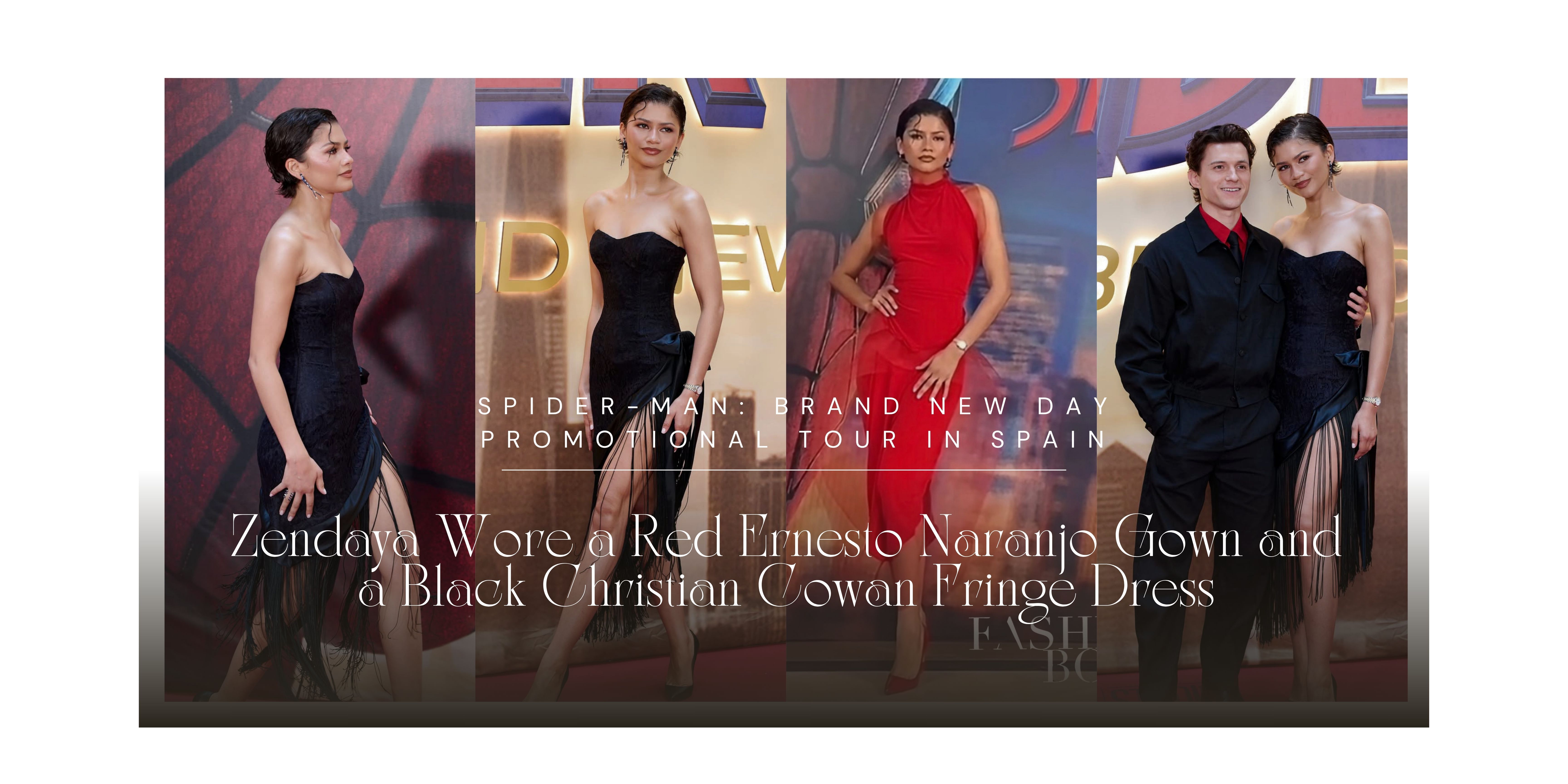 Zendaya Wears Giorgio Armani, John Galliano, and a Vintage Spider-Man ...